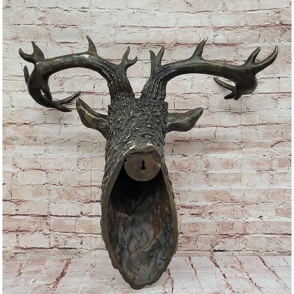 mounted elk head
