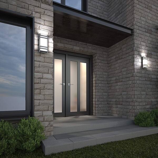 Artika Indoor/Outdoor 3 LED-Integrated Stainless Steel Glow Box - On ...