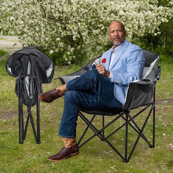 Oversized padded folding chair store