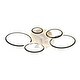 Dimmable Ceiling Fans Lights with Transparent Fan Blades - Bed Bath ...