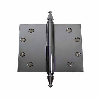 Chrome Plated Right Lift Off Hinge 5" Square Liftoff Hinge with ...