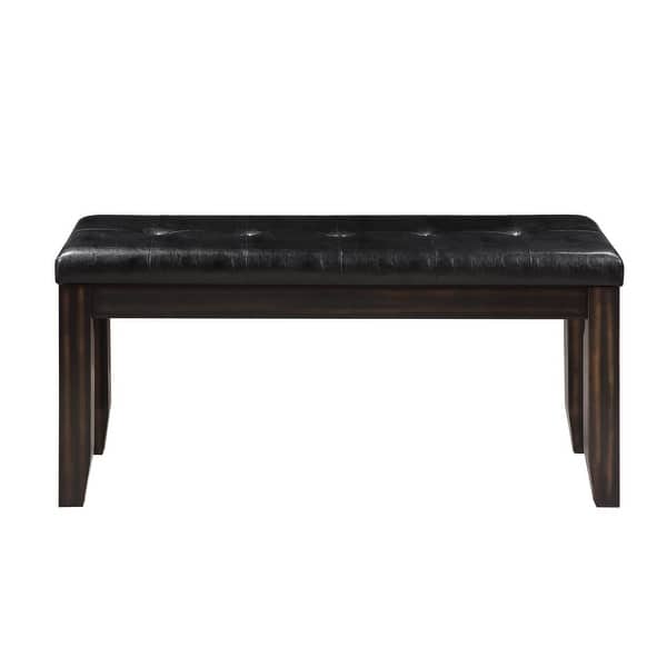 Nottingham Bench with Tufted Cushion - Bed Bath & Beyond - 38102925