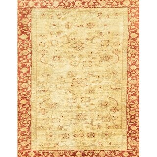 Ahgly Company Machine Washable Abstract Mustard Yellow Area Rugs - Bed ...