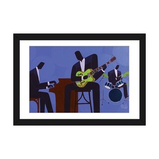 iCanvas "Blue Mood Trio" by Darryl Daniels - Bed Bath & Beyond - 37621059