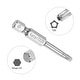 T20 Magnetic Security Star 5 Point Torx Screwdriver Bit 1/4" Hex Shank ...