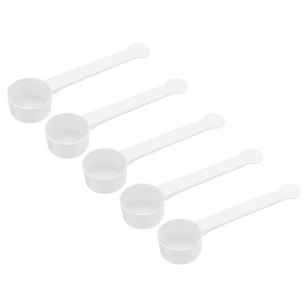 Micro Spoons 10 Gram Measuring Scoop Flat Bottom Mini Spoon 50Pcs ...