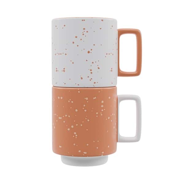 speckled mug set