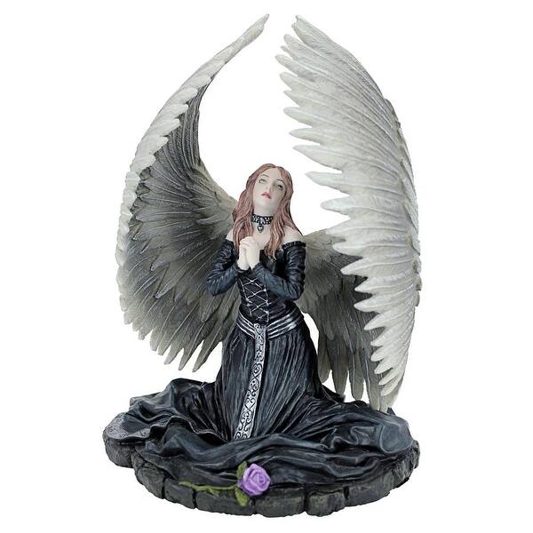 Design Toscano Prayer for the Fallen Angel Statue - Bed Bath & Beyond ...