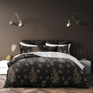 Pandora Chocolate Duvet Cover Set - Bed Bath & Beyond - 39501896