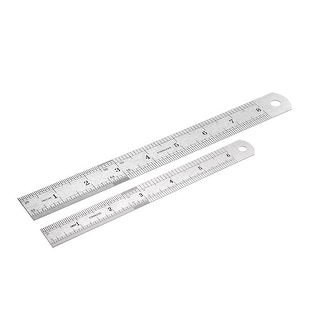 Steel Rulers, Metal Ruler, Measuring Ruler, 6 inch Ruler, 8 inch Ruler ...