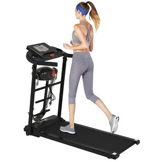 Folding Treadmill Fast Control Handlebar 2.0HP Running Jogging for Home ...