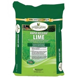 Landscapers Select 903072 Lime Lawn Rapid Release Soil Conditioner, 30 ...