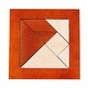 Novica Handmade Brain Riddle Walnut Wood Tangram Puzzle - Bed Bath ...