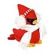 9.5" Fabric Cardinal with Ear Muffs and Scarf Table Decor - Bed Bath ...