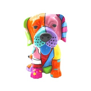 Interior Illusions Plus Dollar Sign Pet Dog with Blue Tongue - 8" tall ...