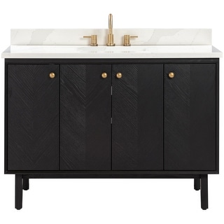 Avanity ADELE-VS49 Adele 48" Free Standing Single Basin Vanity Set ...