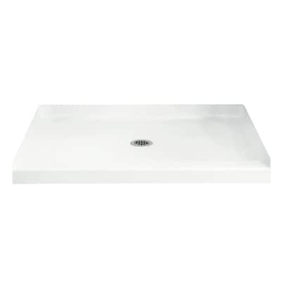 Sterling 72271100 Accord 60" x 36" Vikrell Shower Pan with Drain ...