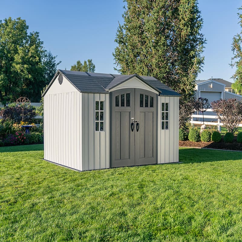 Lifetime 10 Ft. X 8 Ft. Side Entry Outdoor Storage Shed (60466 ...