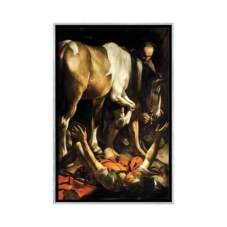iCanvas "The Conversion of St. Paul, 1601 " by Michelangelo Merisi da ...