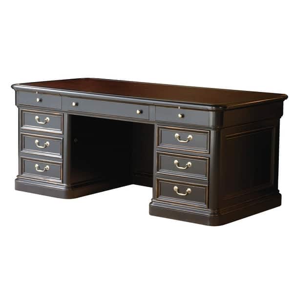 Hekman Solid Wood Executive Office Desk - Bed Bath & Beyond - 28390446