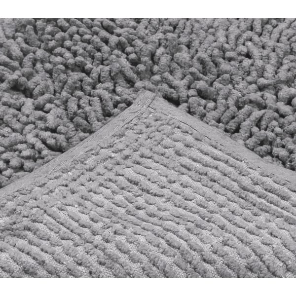 Fantasia Collection Cotton Bathroom Rug, Water Absorbent Bath Rug, Non ...