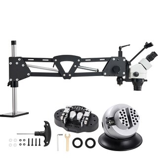 Multi-Directional Microscope with Spring Bracket, 7X-45X Magnification ...