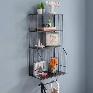 Open Cage Storage Wall Organizer - 16.75" - Bed Bath & Beyond - 42847716