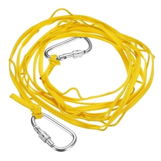 Portable Clothesline, 3M/9.84ft Nylon Windproof Non-Slip Washing Line ...