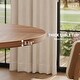 Round Dining Table for 4-6 People,47" Dining Room Table with Wooden ...