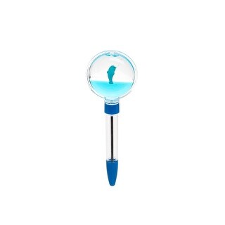 Blue Liquid Dolphin Pen Plastic Ocean Coastal Nautical Beach Sea Life ...