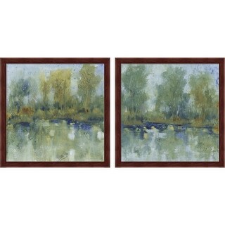 Timothy O'Toole 'Pond Reflection' Framed Art (Set of 2) - Bed Bath ...