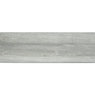 Penthouse 4 x 12 Marble Look Glossy Porcelain Floor and Wall Tile - Bed ...