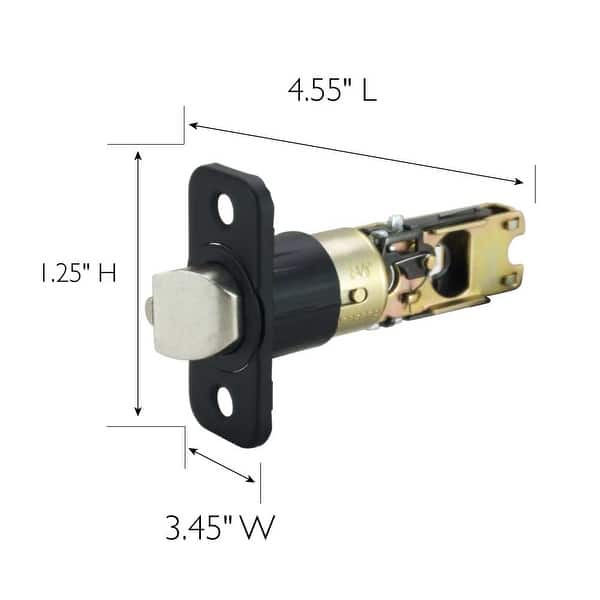 Design House 779298 6-Way Universal Adjustable Entry Latch - Bed Bath ...