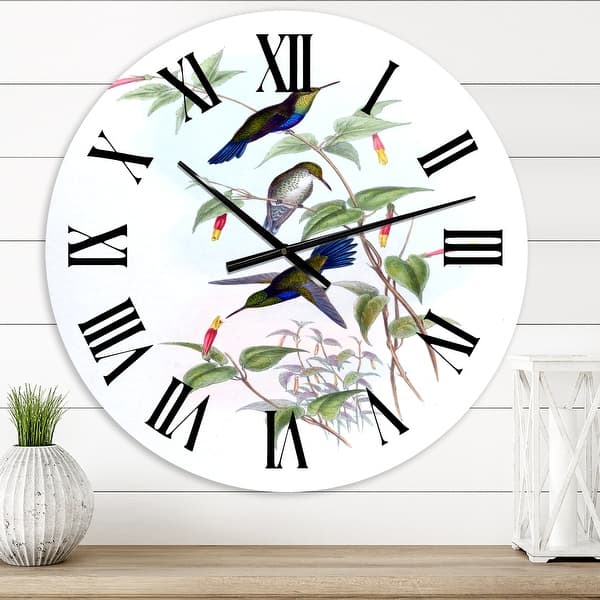 hummingbird clock