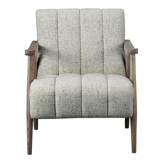 NADAAL STUDIOS Fawn, Accent Chair With Textured Upholstery - 26 X 32.5 ...