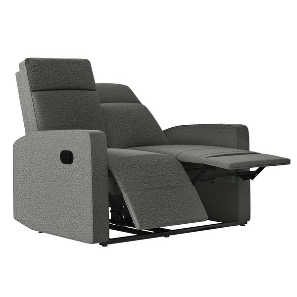 Copper Grove Aaron 2-seat Tweed Recliner Loveseat - Bed Bath & Beyond ...