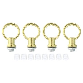4pcs 8kg M10 Thread Lifting Eye Nut Female Loop Holder 25mm Hook Ring ...