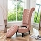Gosser 20" Wide Velvet High Back Vanity Chair - Bed Bath & Beyond ...