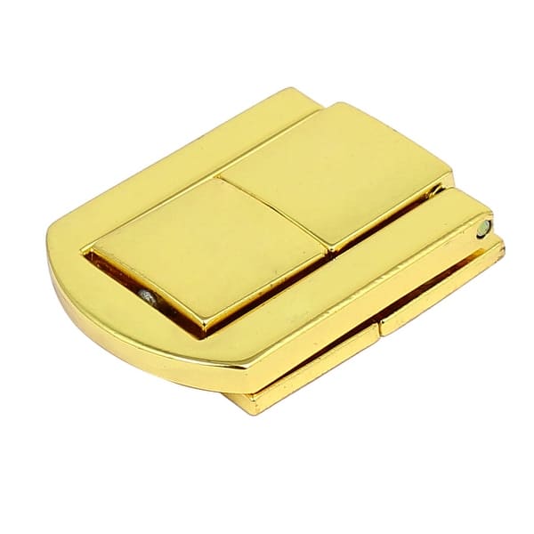 Suitcase Briefcase Toolbox Zinc Alloy Toggle Latch Hasp Lock Gold Tone ...