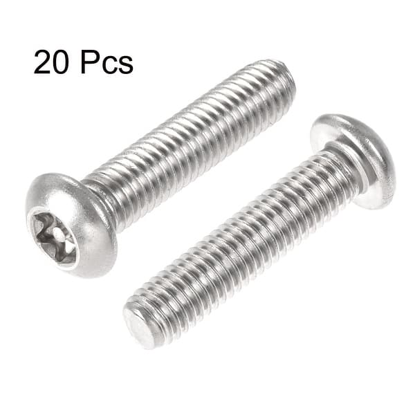 M8x35mm Torx Machine Screw 20pcs Pan Head Screws w T40 L-Type Wrench ...