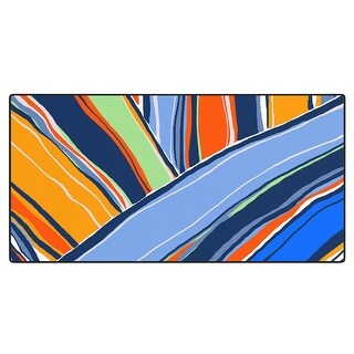 DorisciciArt autumn stripes Desk Mat - Bed Bath & Beyond - 39497904