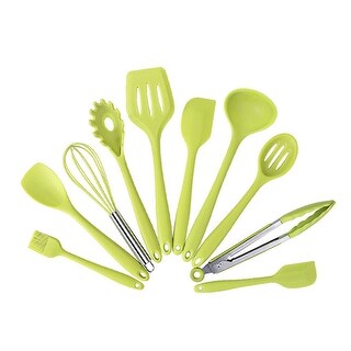 10 Pcs Kitchen Silicone Cooking Utensil Set - Bed Bath & Beyond - 39166101