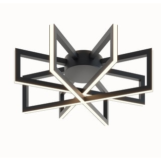 AFX Lighting CSSC17L30D1 Cass 17" Wide LED Semi-Flush Ceiling Fixture ...