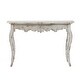 30 Inch Console Table, Fir Wood, Rectangle, Curved Legs, Distressed ...
