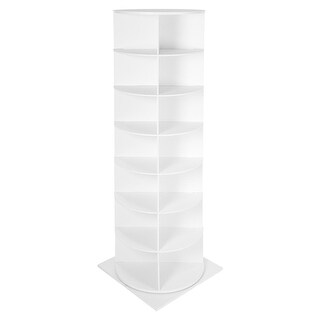7-Tier 360 Degree Spin Shoe Rack Storage Tower Organizer - Bed Bath ...