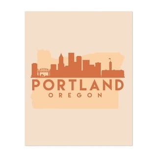Portland Oregon Maps City Cityscape Coordinates Love Art Print/Poster ...