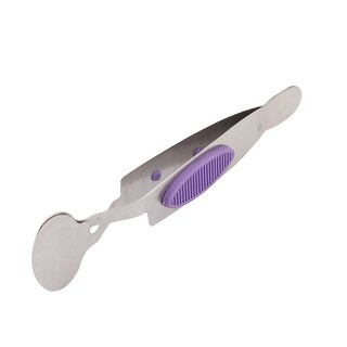Metal Fine Angle Head Gum Paste Sugar Cake Tweezer Hand Tool Purple ...