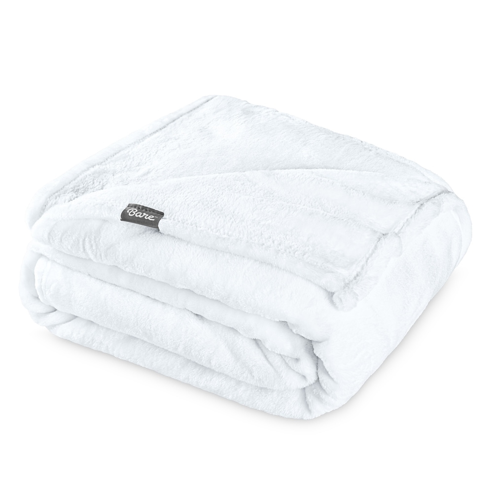 white king size throw