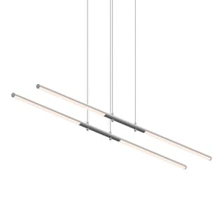 Sonneman Lighting Tik-Tak 4-light Polished Chrome LED Tandem Pendant ...
