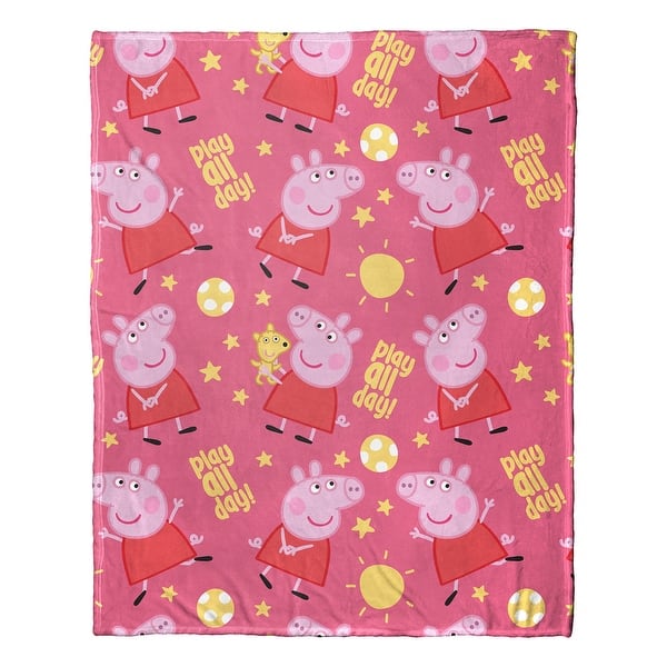 Peppa Pig Playful Peppa Silk Touch w/Hugger - Bed Bath & Beyond - 39896741